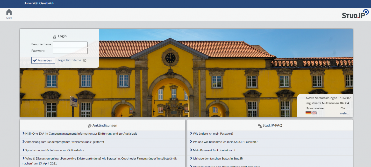 Lernmanagement mit Stud.IP – Infoportal Lehre – Ein Angebot des virtUOS